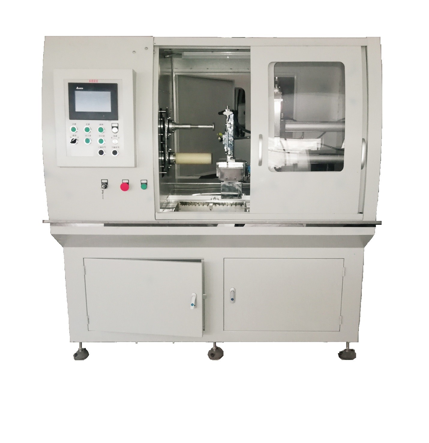 Mandrel Cutting Machine Double Cutters; Cutting Machine for gaskets and ...